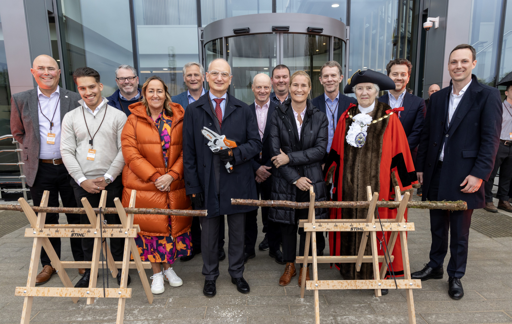 Dedication of STIHL GB headquarters | STIHL